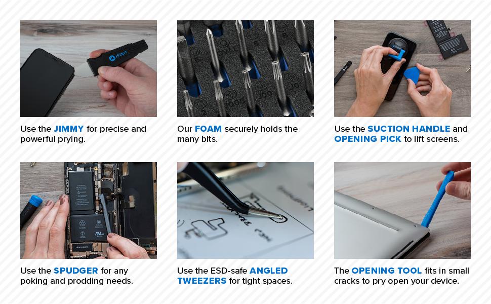 IFIXIT Essential Electronics Toolkit | IF145-348-5 - Newegg.com